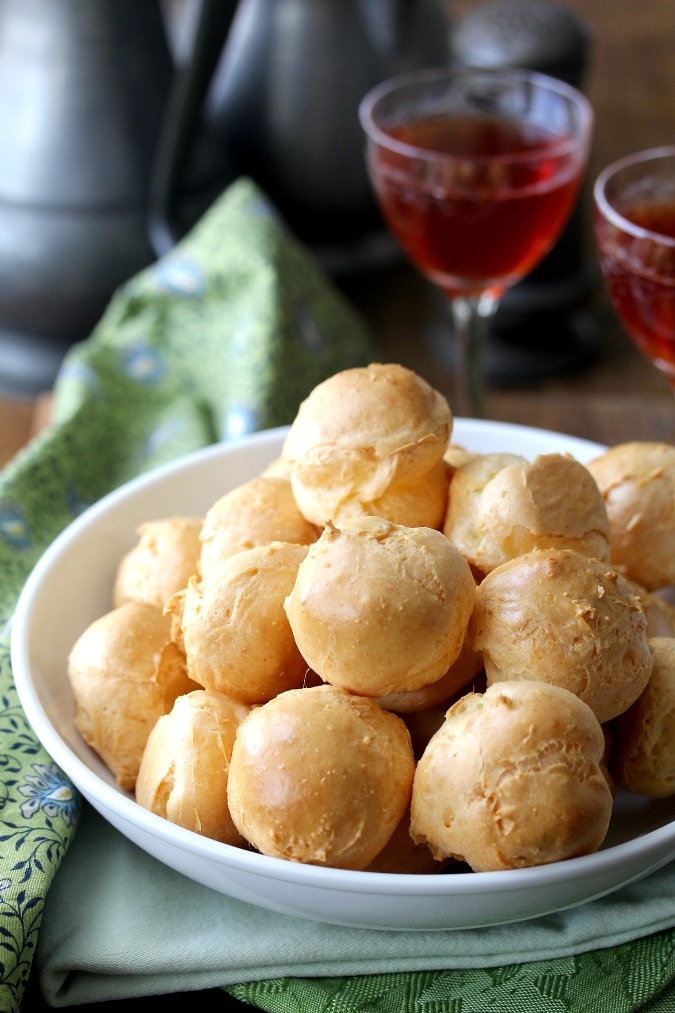 Gougères: French Cheese Puffs | Karen's Kitchen Stories