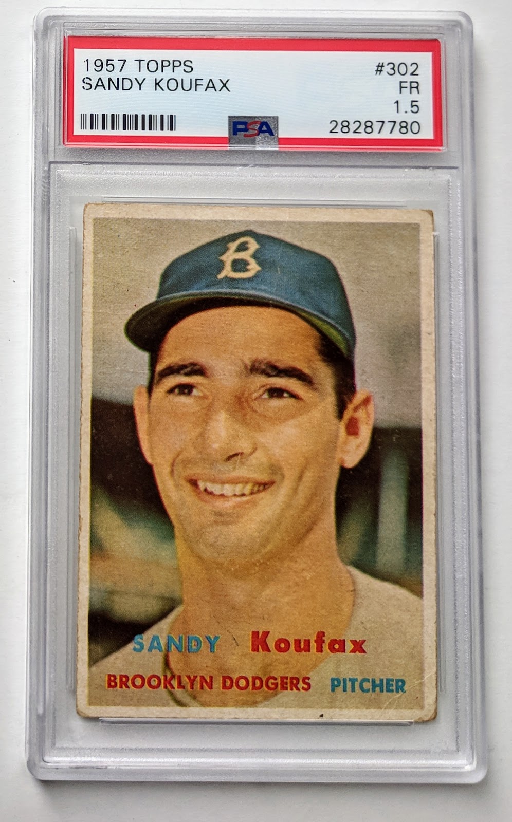 Baseball Card Breakdown: 1957 Topps Sandy Koufax