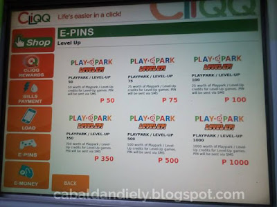 Buy Level Up! Load in 7-Eleven Cliqq Machine