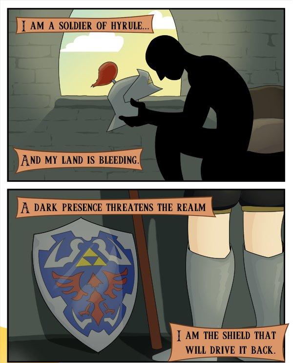 GAME PARODY: Zelda (humor grafico)