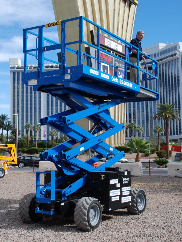 Sewa Rental Sky Lift Genie Kemayoran - Rental Alat Berat Telp : 0822 ...