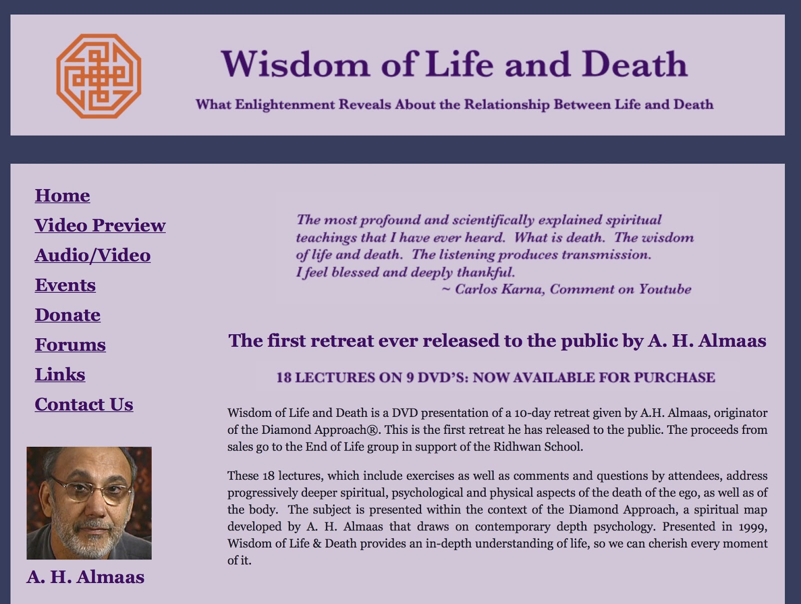 Bitácora de Carlos: Wisdom of Life and Death