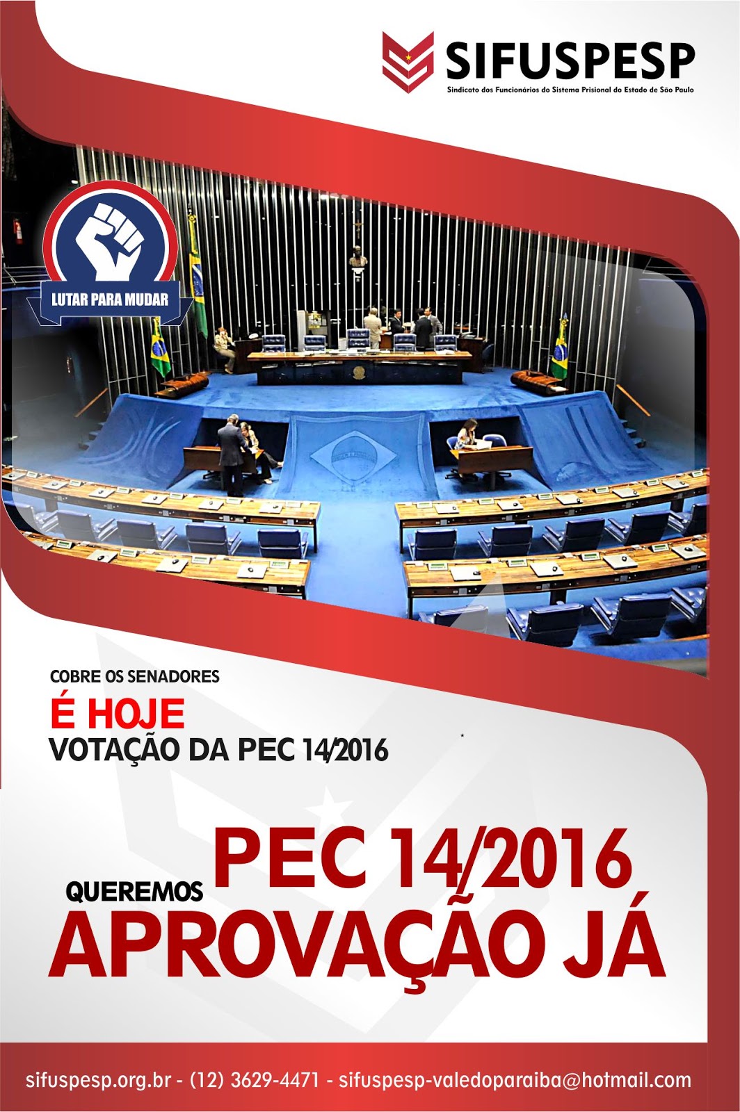 PEC 14/2016: Votação em primeiro turno acontece HOJE. Cobre os ...