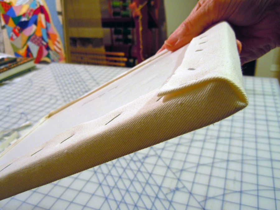Tapestry Share: Mounting/finishing method for small tapestries