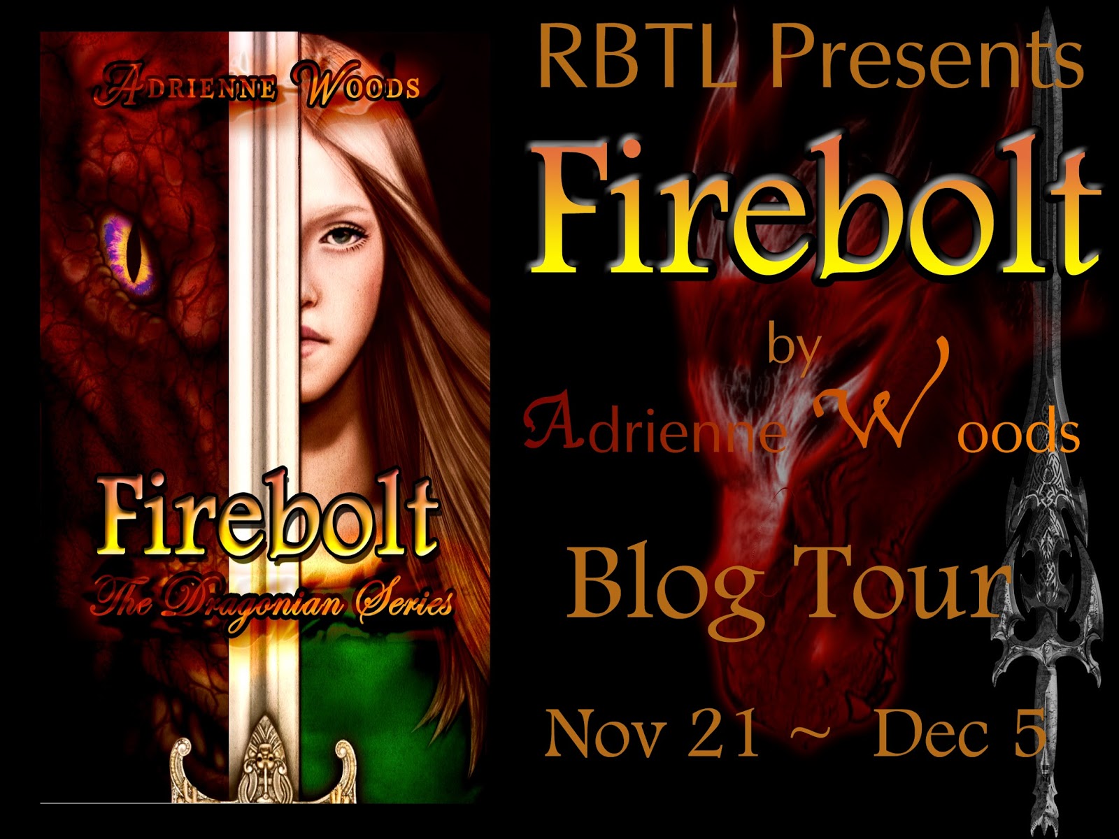 Review Firebolt by Adrienne Woods | Read Between the Lines