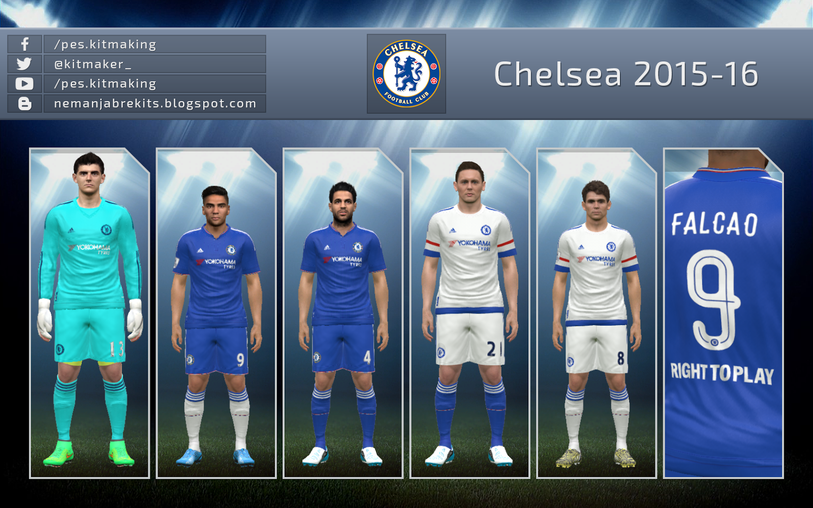NemanjaBRE Kits: Chelsea 2015/16 GDB v1