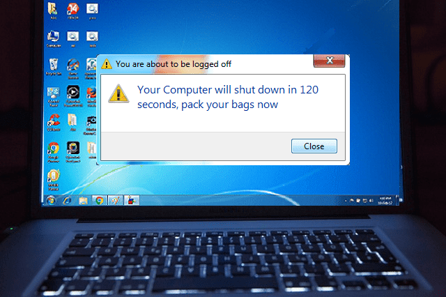 How To Create A Timer For Shutdown Of Your Computer Using Notepad Schedule Shutdown In Windows