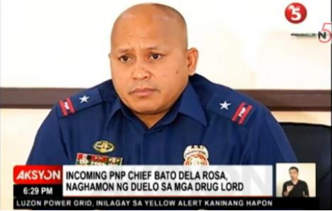 Video: PNP Chief Ronald "Bato" de la Rosa challenge drug lords to a ...