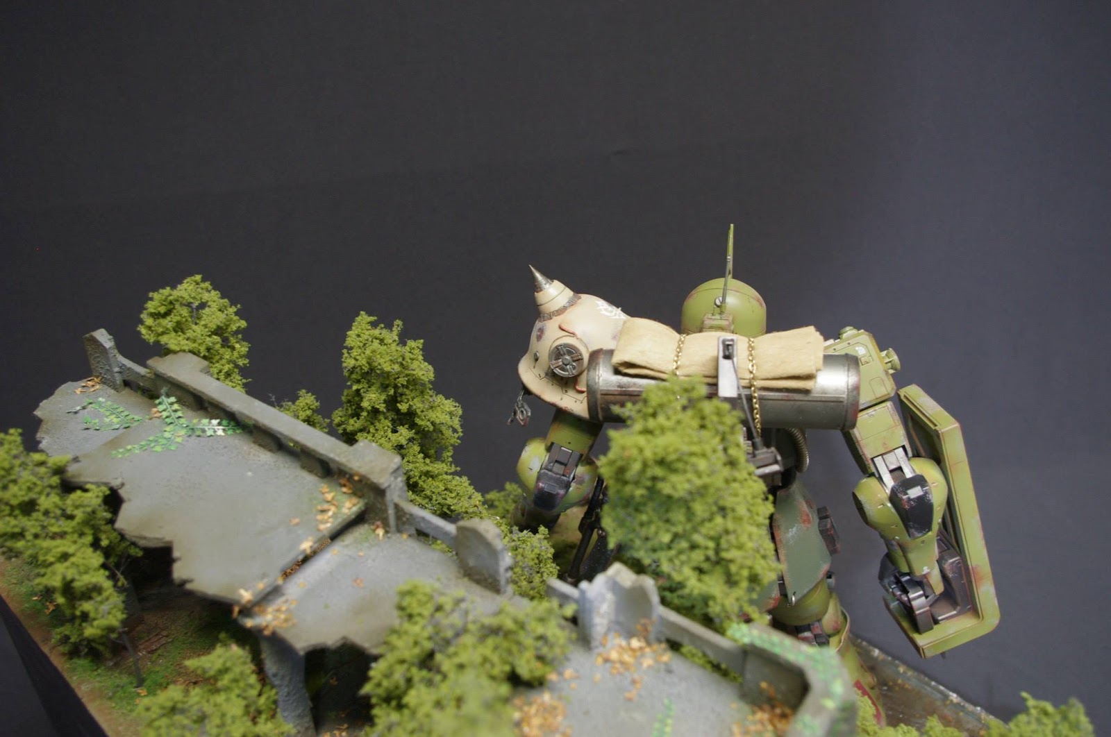 GUNDAM GUY: Forest Recon Diorama Build - GBWC Australia Entry Build