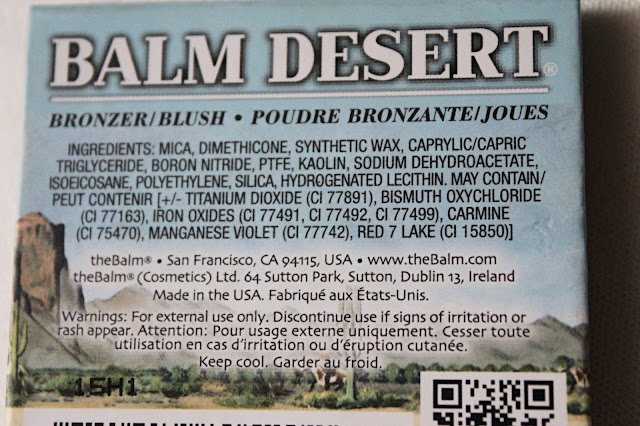 Bayan Bakımlı: The Balm - Balm Desert Bronzer/Allık