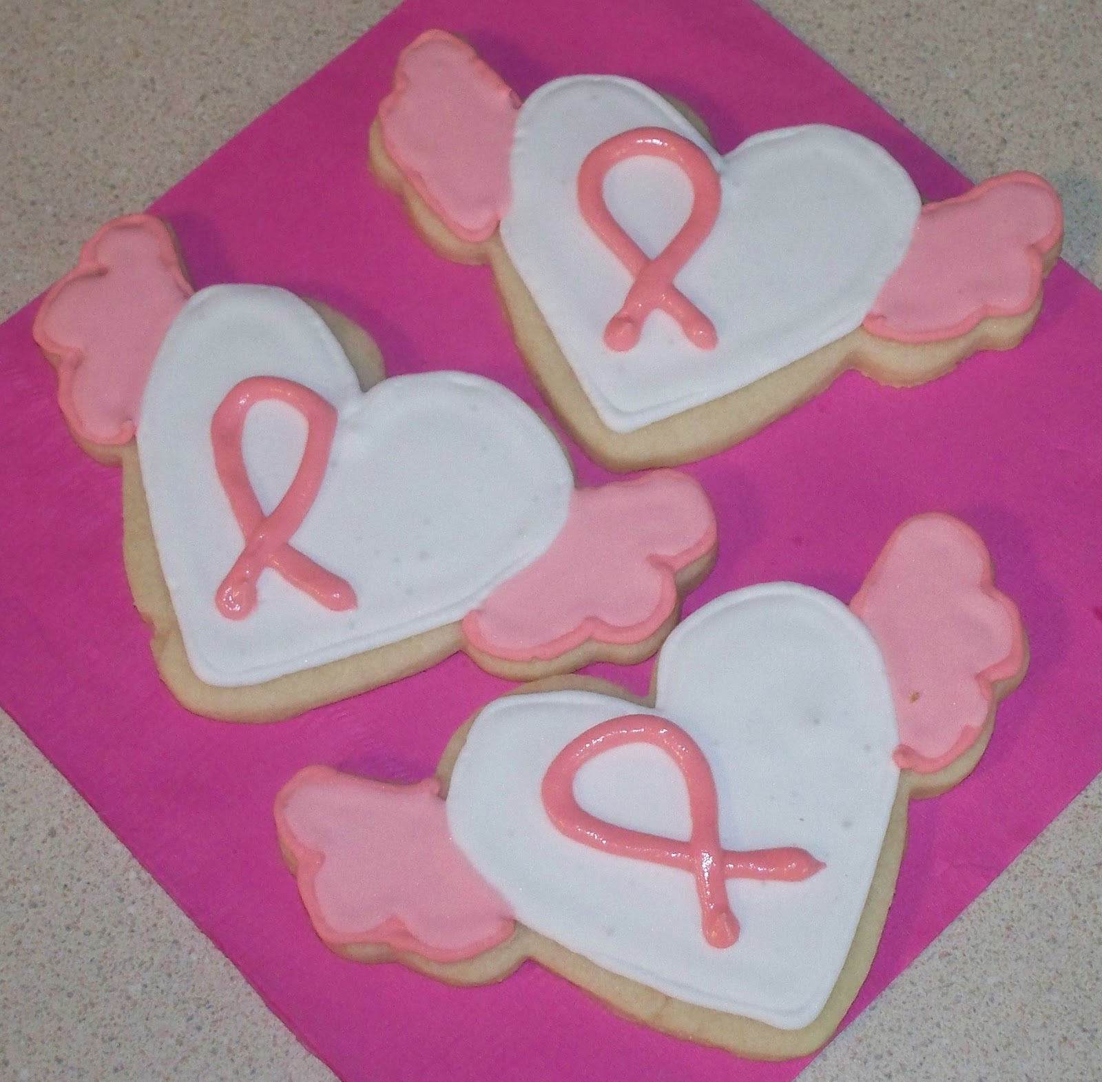 Cancer Ribbon Cookies at Stephen Jamerson blog