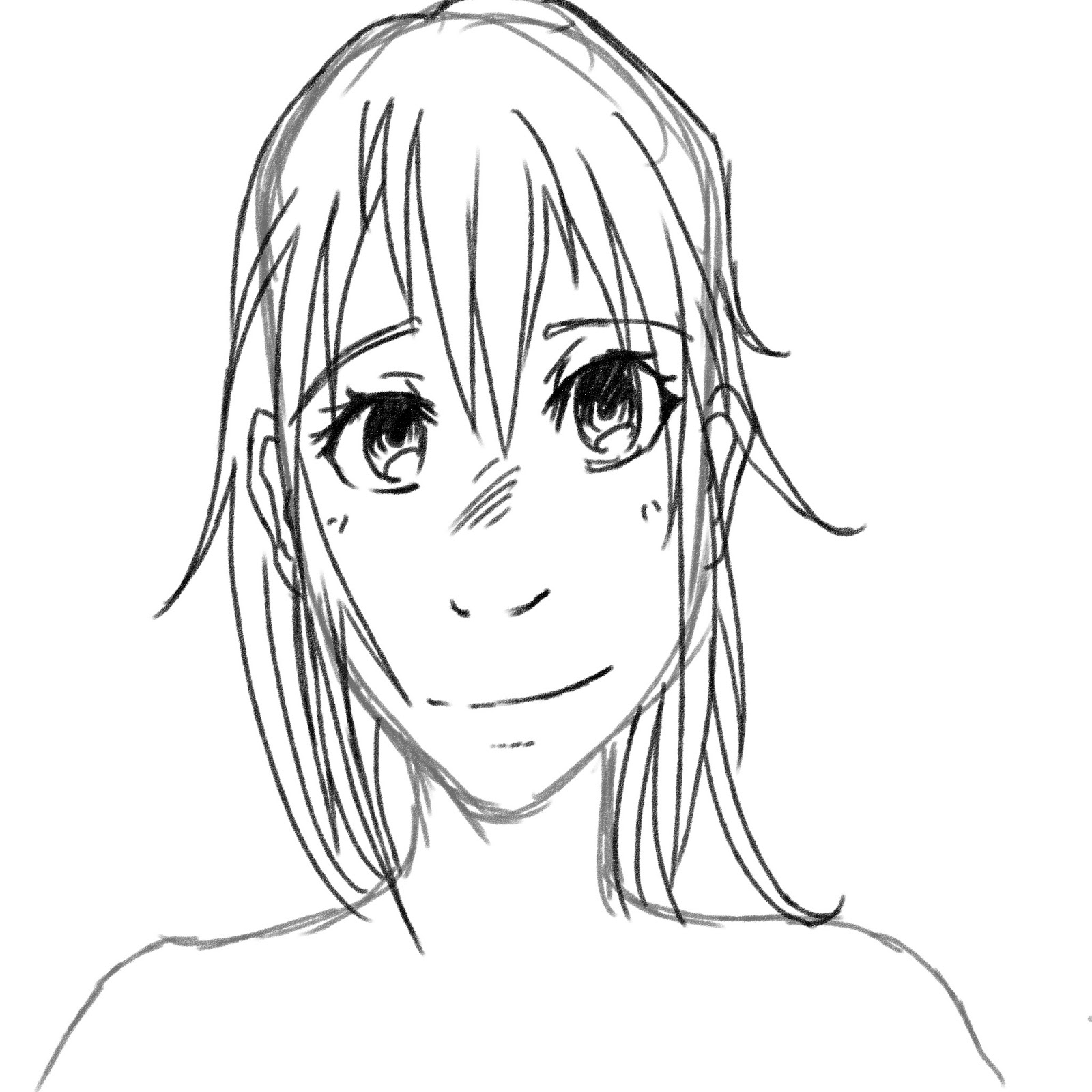 Random Otaku's blog c:: How to Draw Manga Head Shots!