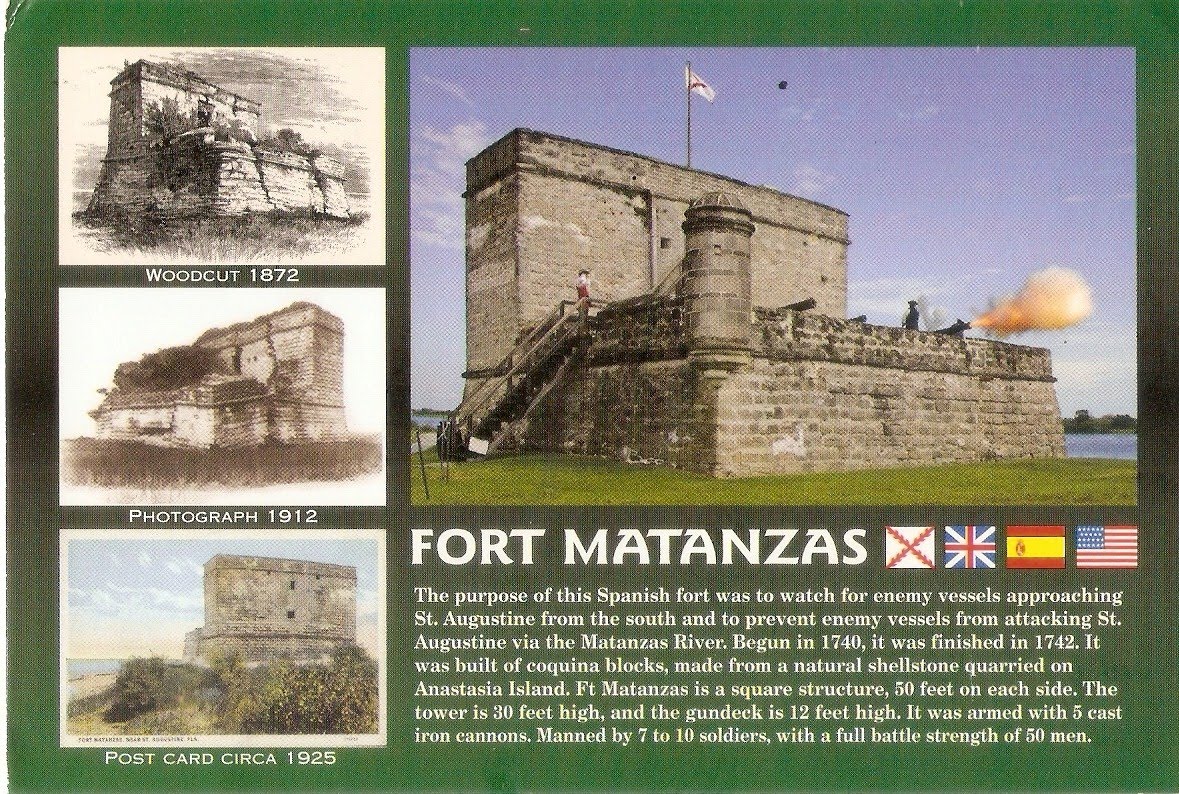 Postcard A La Carte 2: Florida - Fort Matanzas National Monument