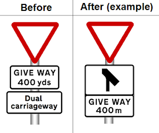 Signage improvements: Turn signs for One Way and Dual Carriageways ...