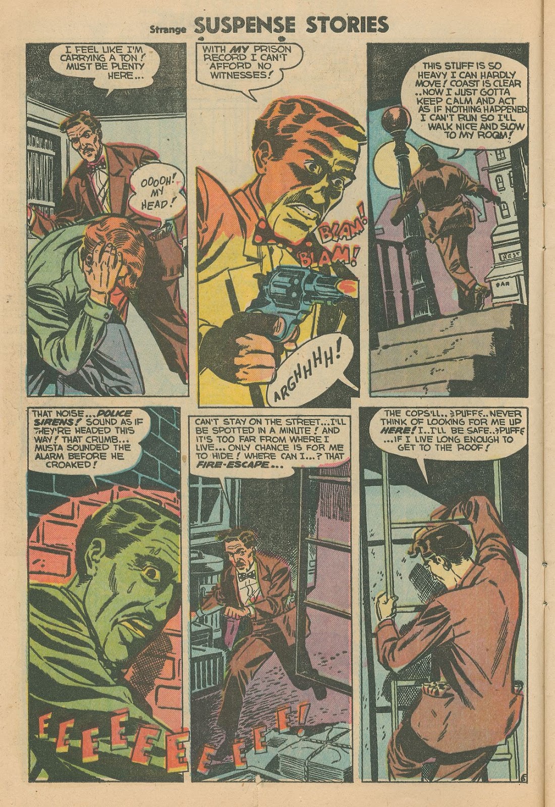 HORROR ILLUSTRATED: PRE CODE HORROR COMICS - STRANGE SUSPENSE STORIES #7