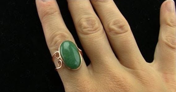 3 Grooved Cabochon Wire Jewelry Tutorials by OxanaCrafts / The Beading Gem