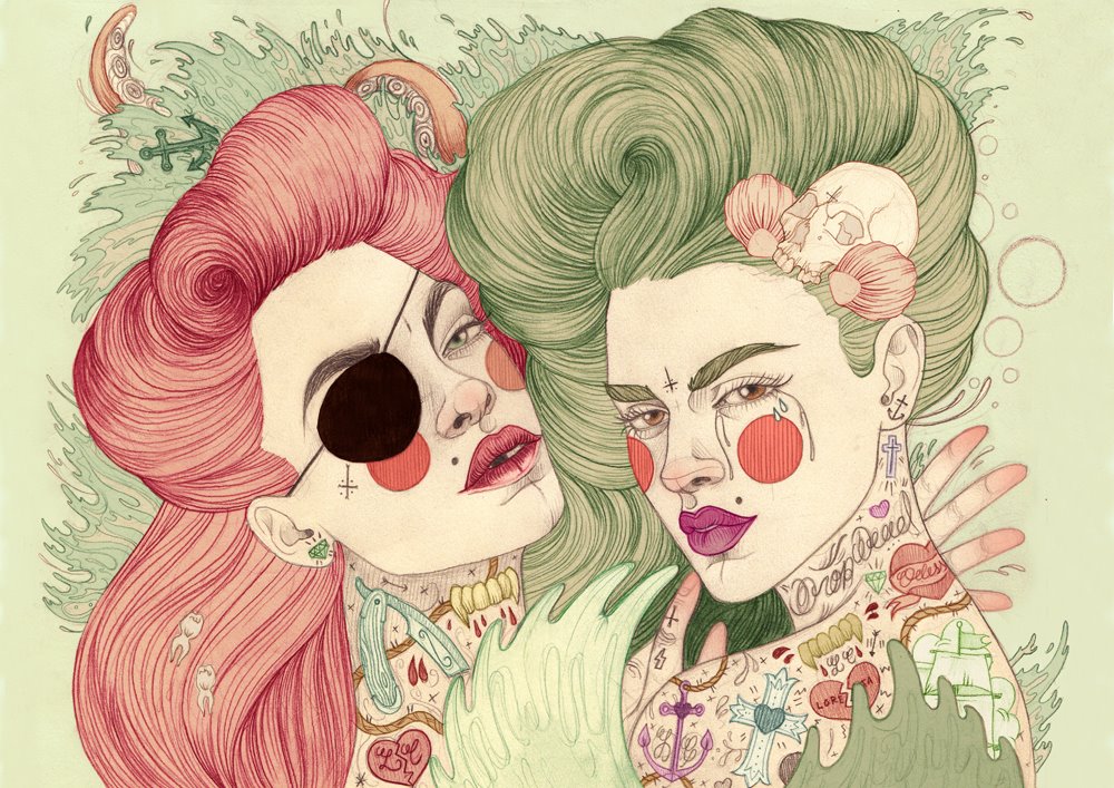 Skull Blood: Spotlight On: Liz Clements Illustration