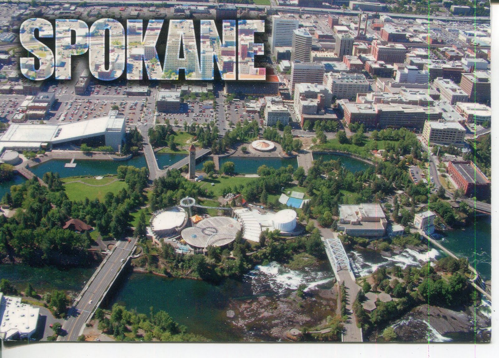 collect ROC: USA Postcard: Spokane, Washington