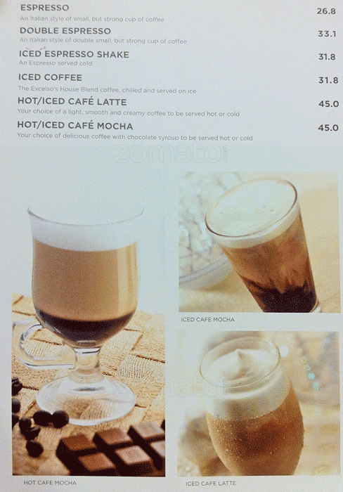 Harga Menu Excelso Coffee Lengkap Pesan Antar Terbaru 2017