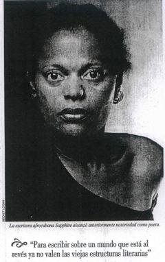 MUJERES AL BORDE DE UN ATAQUE DE NERVIOS: SAPPHIRE ( RAMONA LOFTON )