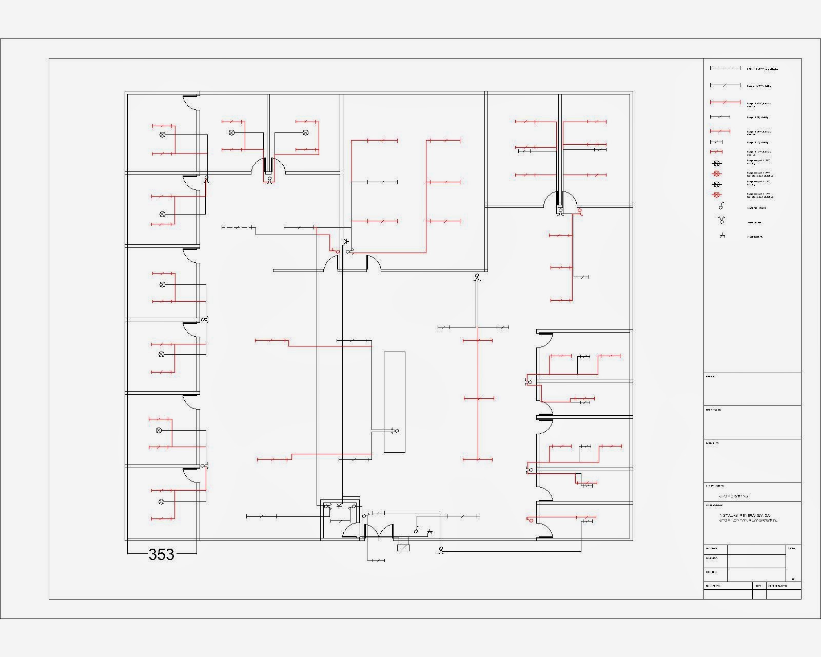 Mechanical Electrical WorkShop: Jasa Wiring atau Single Line Diagram ...