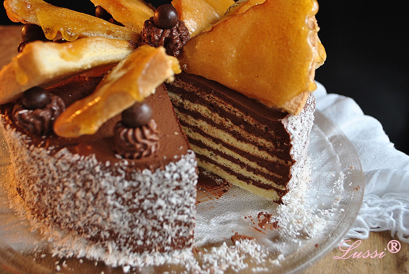 Lussi`s World of Artcraft: Торта "Добуш" / Dobos Torte / Dobos Cake