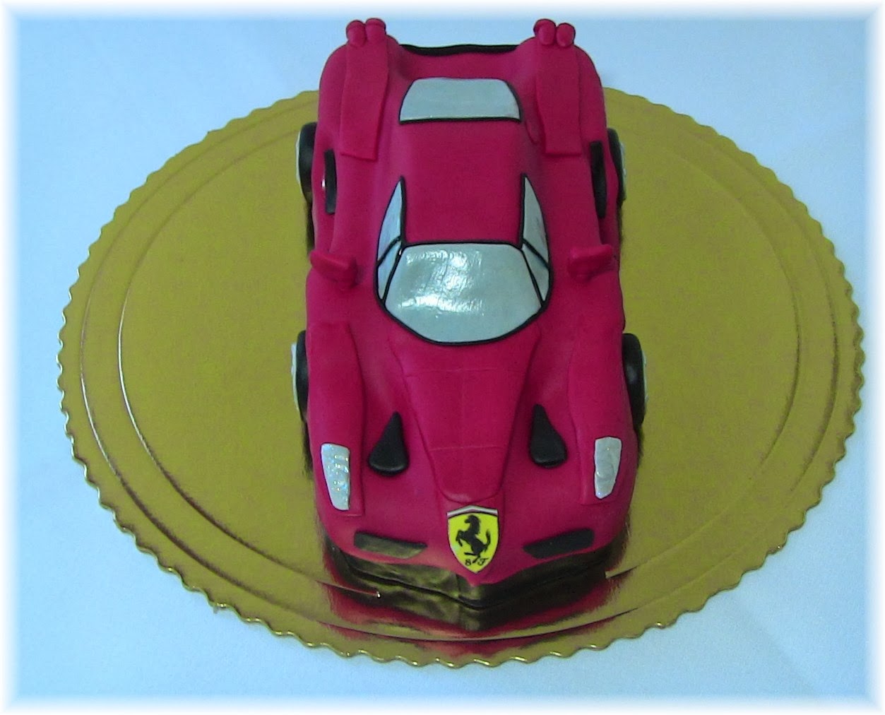 Galletas con corazón: FERRARI
