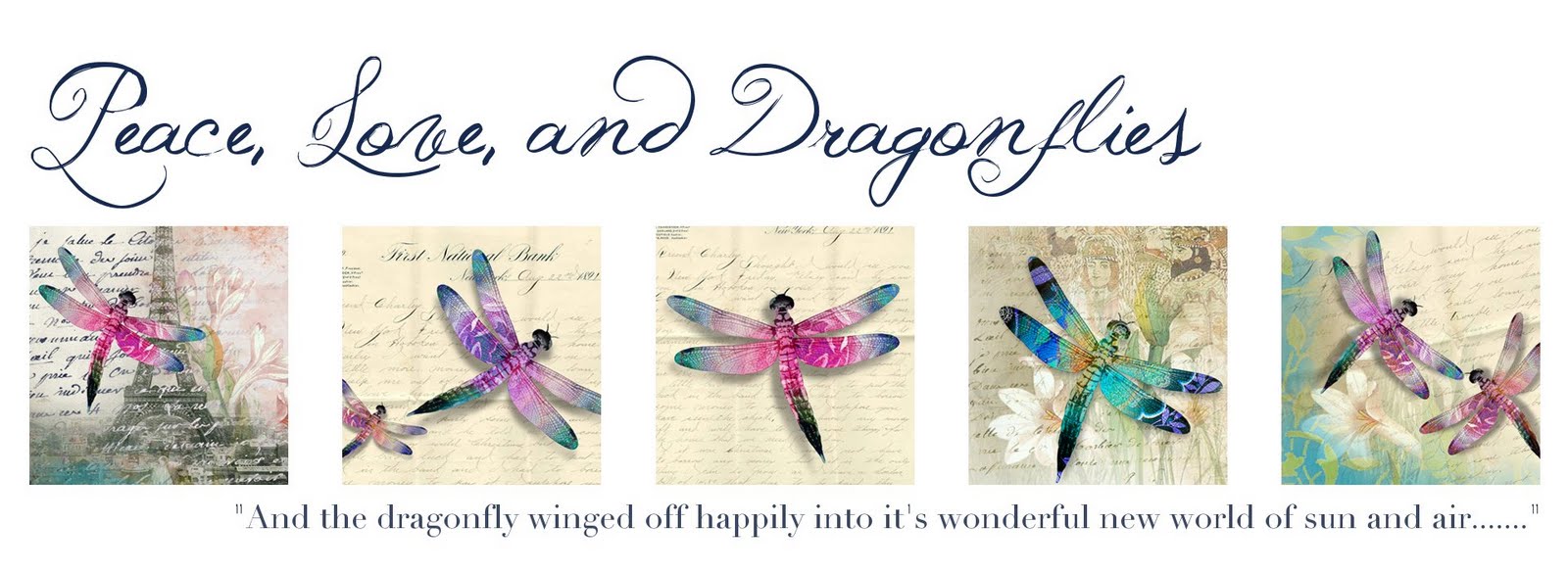 Peace, Love, and Dragonflies: Dragonfly Story