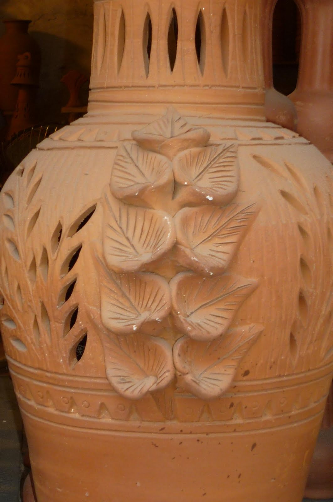 Beautiful Mud Vase ~ Handmade Accessories