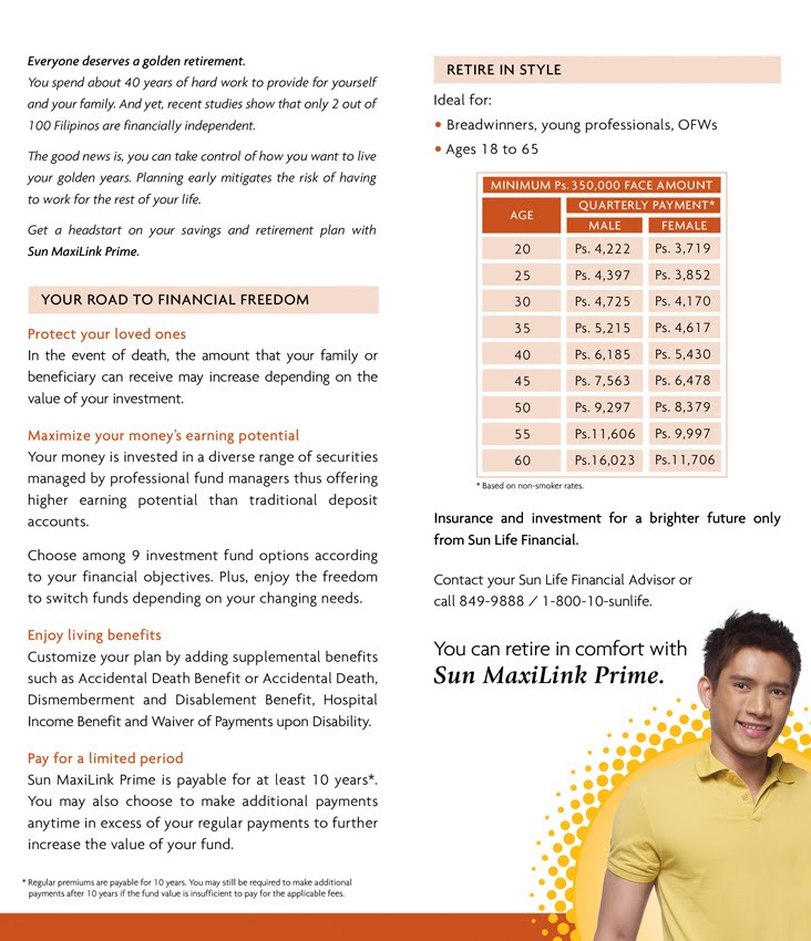 LEX MURILLO blog and portfolio: SUNLIFE FINANCIAL production brochures