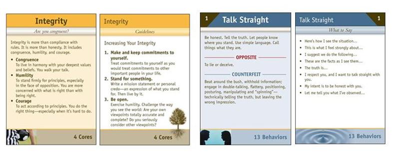 FranklinCovey - Texas and Oklahoma: Speed of Trust Results FranklinCovey - Texas and Oklahoma: Speed of Trust Results