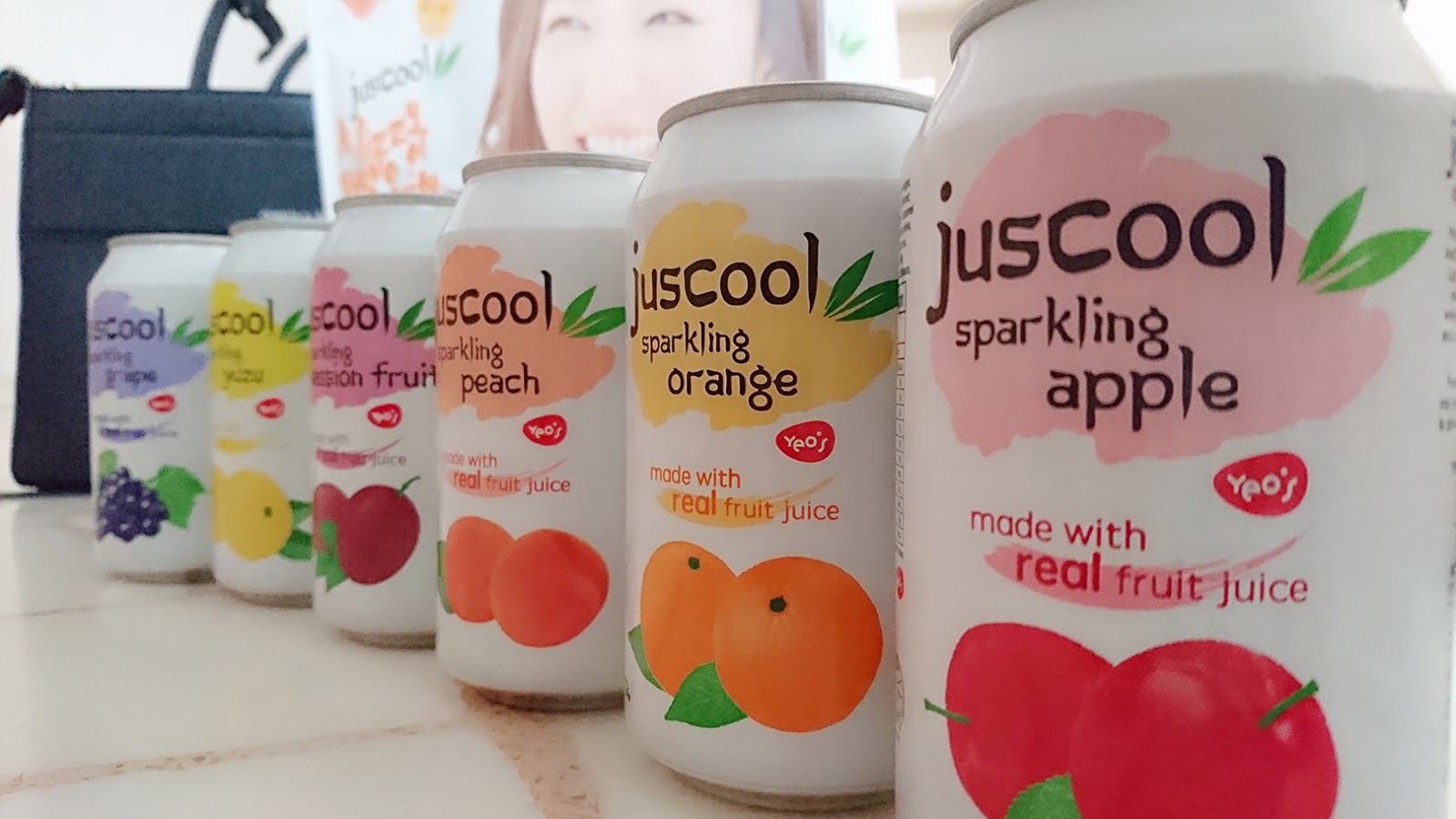 Quench your thirst with the new refreshing bubbly drink from Juscool