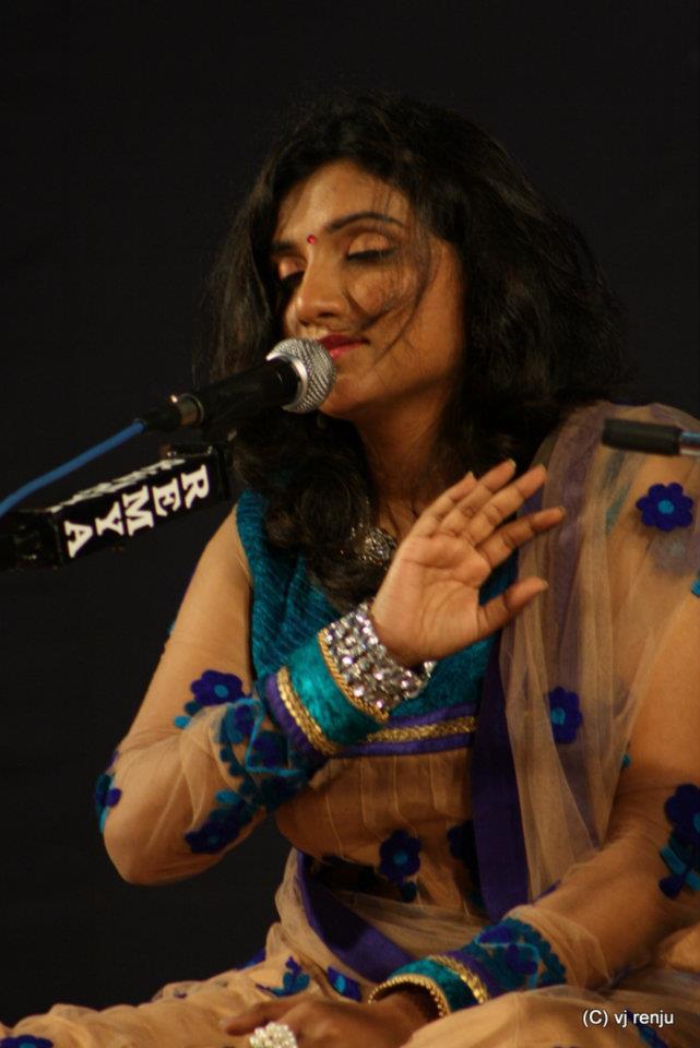 playback singer Manjari cute stills