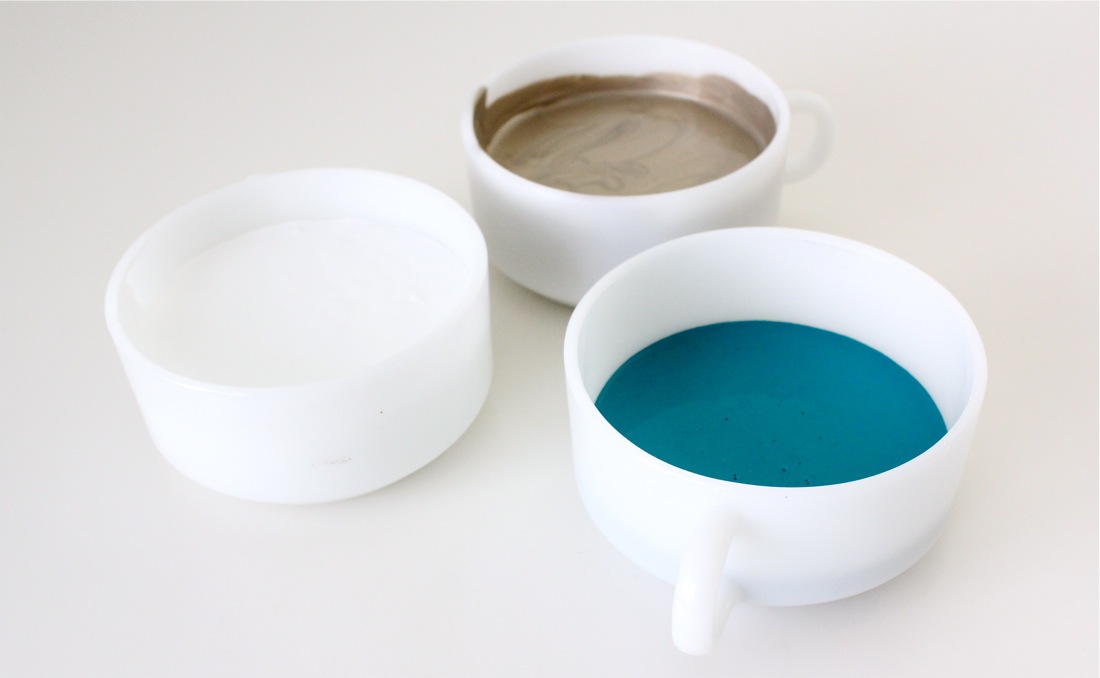 paint-dipped pine cones - MADE EVERYDAY