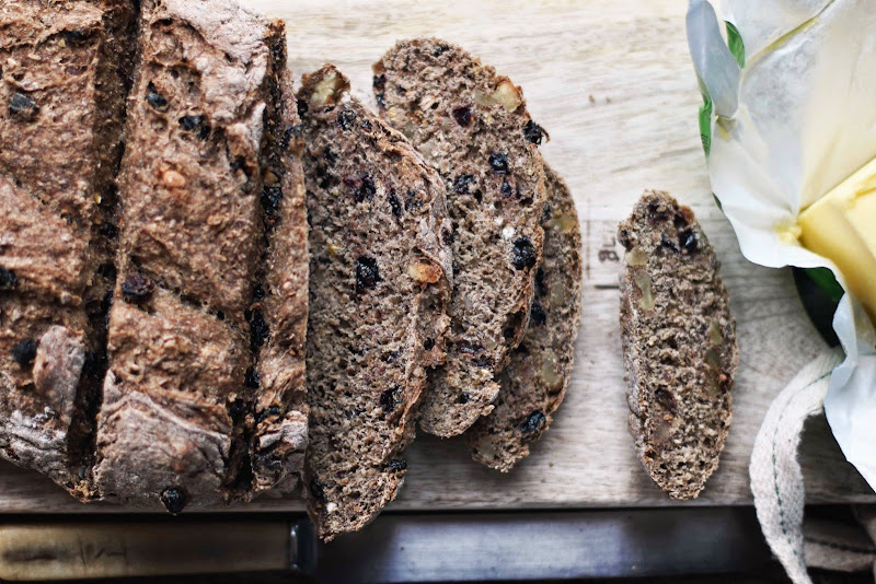 Milk and Honey: Walnut and Currant Bread