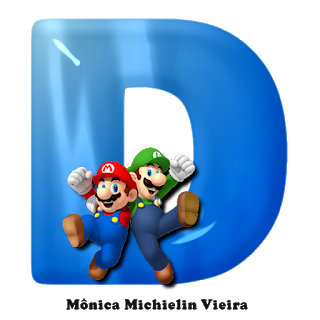 Abecedario con Luigi y Mario Bros. Luigi and Mario Bros Alphabet. - Oh ...