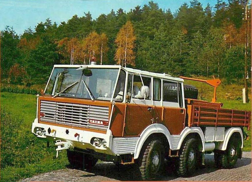 transpress nz: Tatra 813 truck