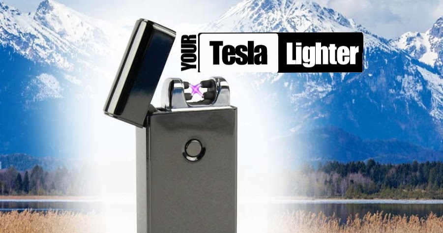 Fuel free- survival Twin Engine Tesla Lighter - solutions carlitosways
