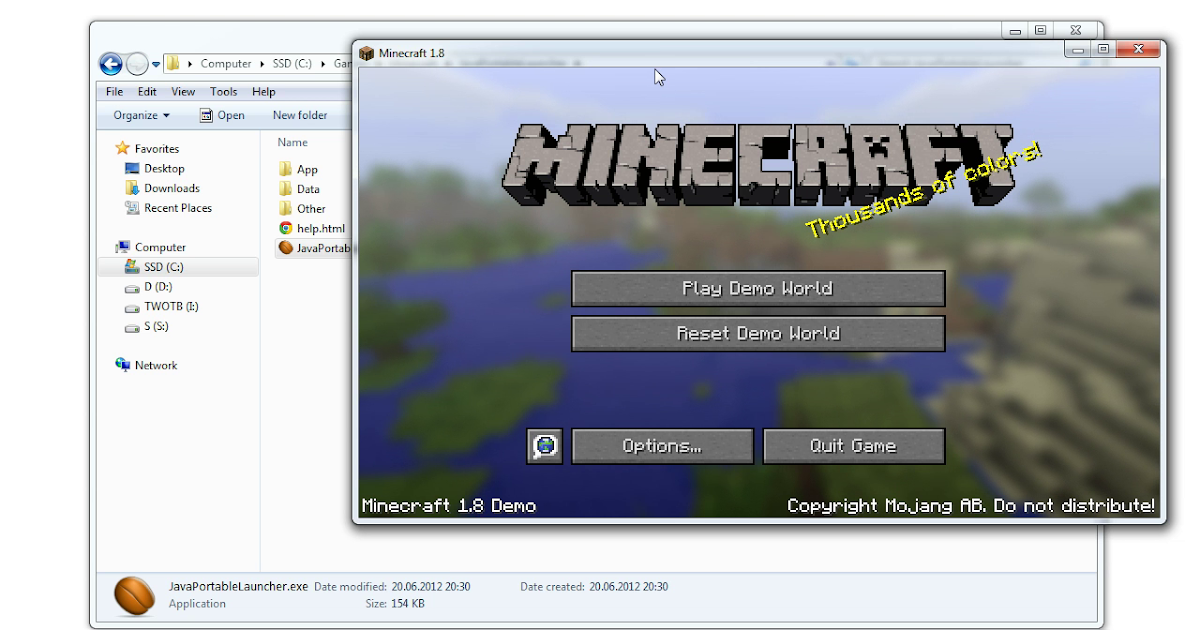 GetVladimir.com: How to make Minecraft portable and run without Java ...