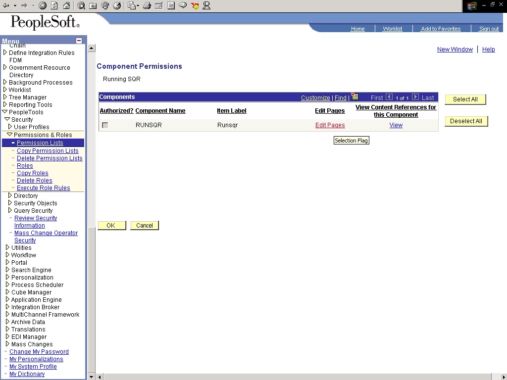 PeopleSoft HCM: SQR