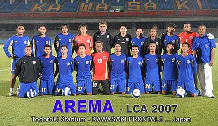 AREMA di Liga Champion Asia 2007 | Qta AREMANIA