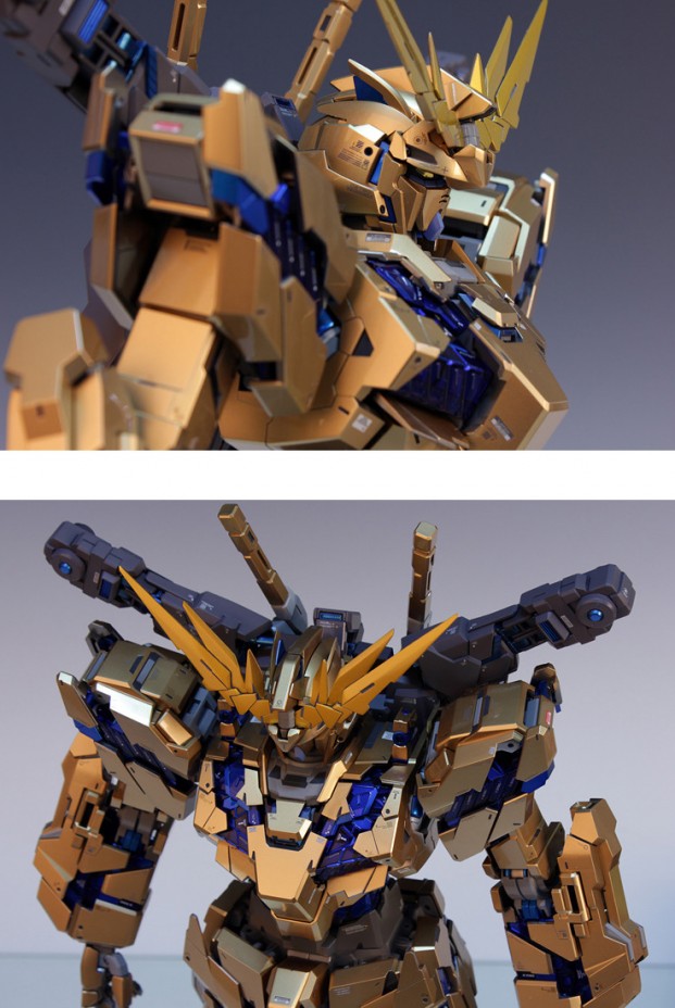 Custom Build: PG 1/60 Unicorn Gundam 03 Phenex