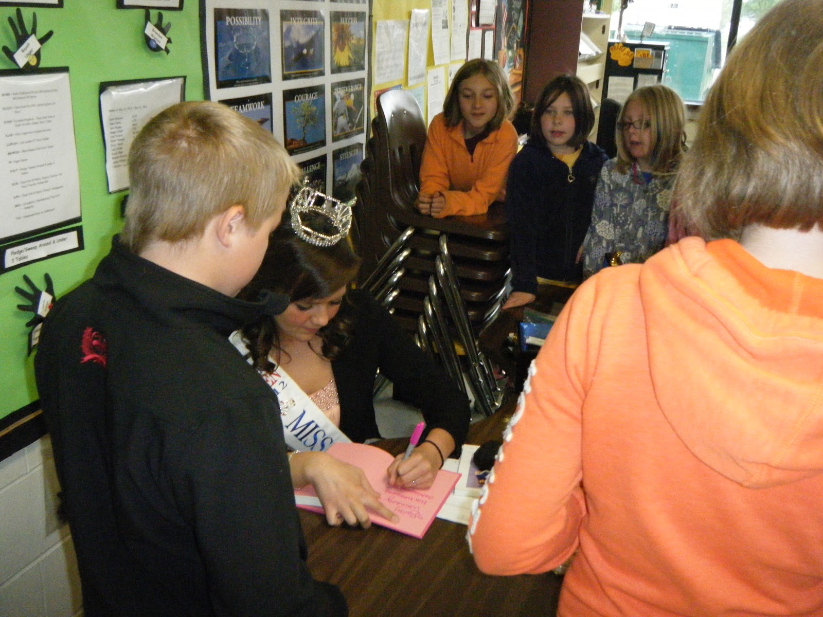 Miss Minnesota's Outstanding Teen 2012!: Pillager School.