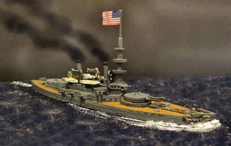 Land of the Lead: 1:1000 scale USS Oregon 1898