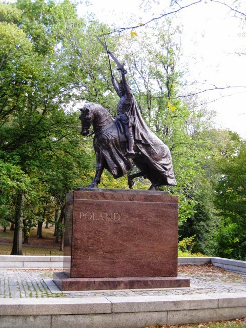 Daytonian in Manhattan: The King Jagiello Statue -- Central Park