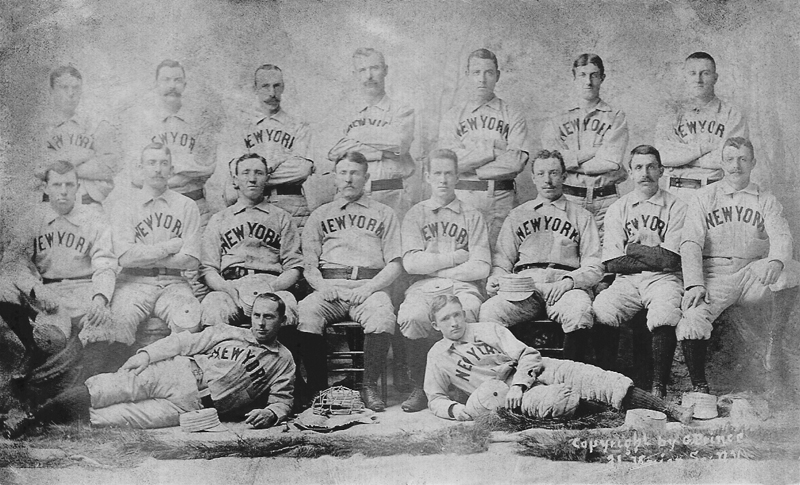 Baseball Researcher: Henry Sandham's Painting of the 1894 Temple Cup Series