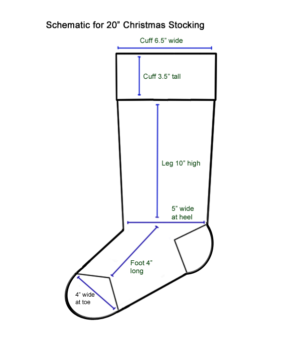 Slisen's Happy Place: Christmas Stocking, Standard Gauge