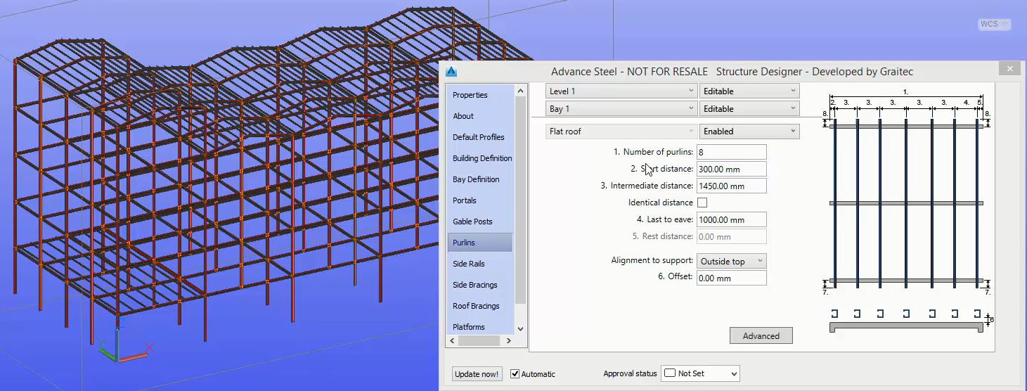 Revit Add-Ons: Steel Structure Designer for Advance Steel