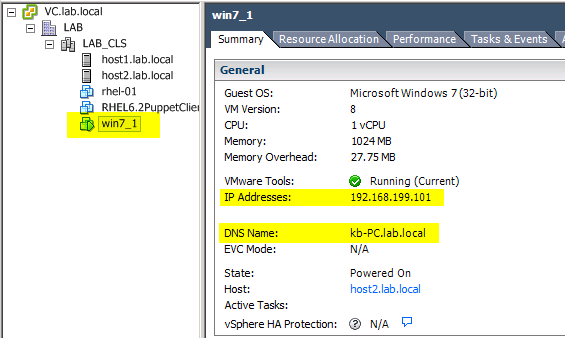 My Way Vmware Vmtools Ip Address And Dns Name Information Missing In Vcenter Summary Tab