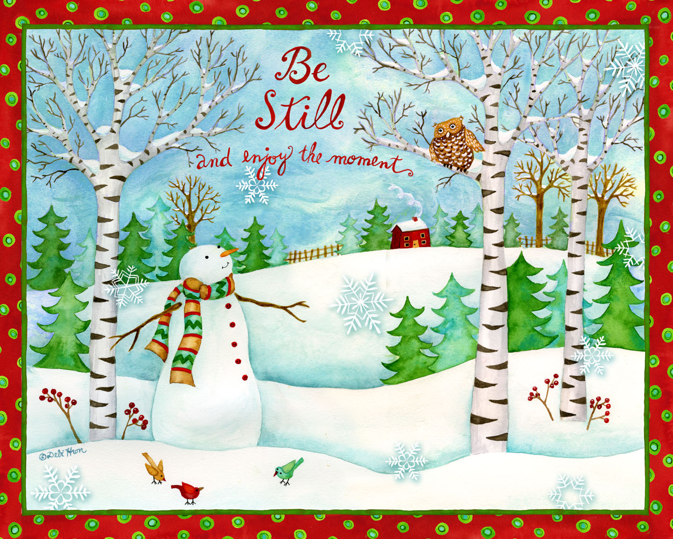 Debi Hron Studio: Spring in VT?